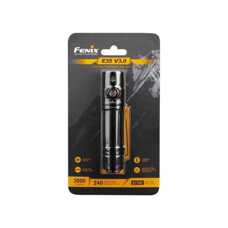 E35 V3.0 LED taskulamp (Fenix) | KingArms.ee